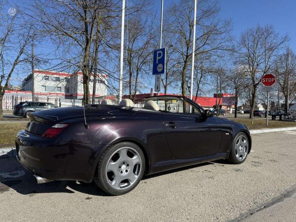 Black Lexus SC 430 2002 in Kaunas, with an engine capacity of 4.29 L and mileage of 144 thousand km for 11900 €, photo 6 on AUTOMOTO.COM.LV