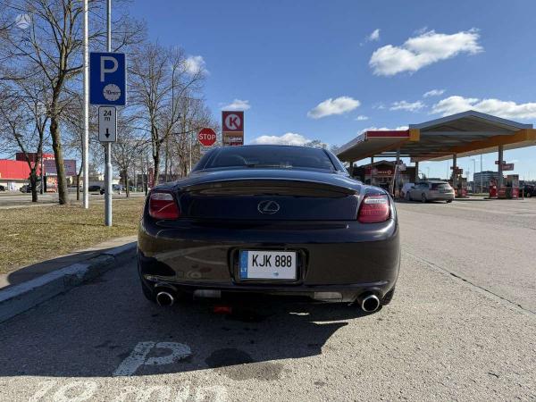 Black Lexus SC 430 2002 in Kaunas, with an engine capacity of 4.29 L and mileage of 144 thousand km for 11900 €, photo 9 on AUTOMOTO.COM.LV