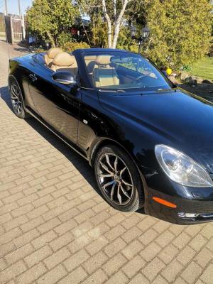 Black Lexus SC 430 2007 in Vilnius, with an engine capacity of 4.29 L and mileage of 133 thousand km for 12750 €, photo 18 on AUTOMOTO.COM.LV