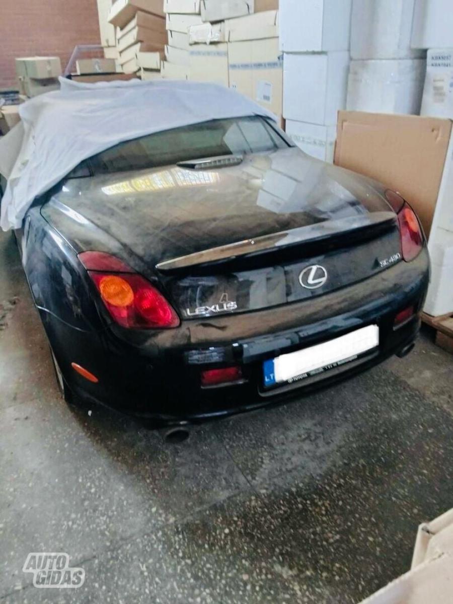 Lexus SC 430 2005 Palanga, ar dzinēja tilpumu 4.30 L un nobraukumu 74 tūkst. km par 19900 €, foto 3 vietnē AUTOMOTO.COM.LV