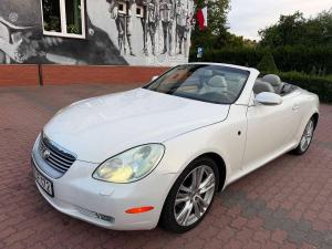 White Lexus SC 430 2003 in Vilnius, with an engine capacity of 4.29 L and mileage of 48 thousand km for 14500 €, photo  on AUTOMOTO.COM.LV
