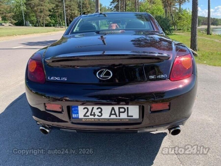 Sarkans Lexus SC 2001 Tallina, ar dzinēja tilpumu 4.30 L un nobraukumu 18 tūkst. km par 45000 €, foto 3 vietnē AUTOMOTO.COM.LV