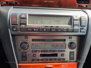 Sarkans Lexus SC 2001 Tallina, ar dzinēja tilpumu 4.30 L un nobraukumu 18 tūkst. km par 45000 €, foto 6 vietnē AUTOMOTO.COM.LV