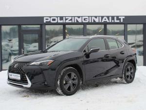 Melns Lexus UX 250h 2022 Viļņa, ar dzinēja tilpumu 1.99 L un nobraukumu 49 tūkst. km par 28250 €, foto  vietnē AUTOMOTO.COM.LV