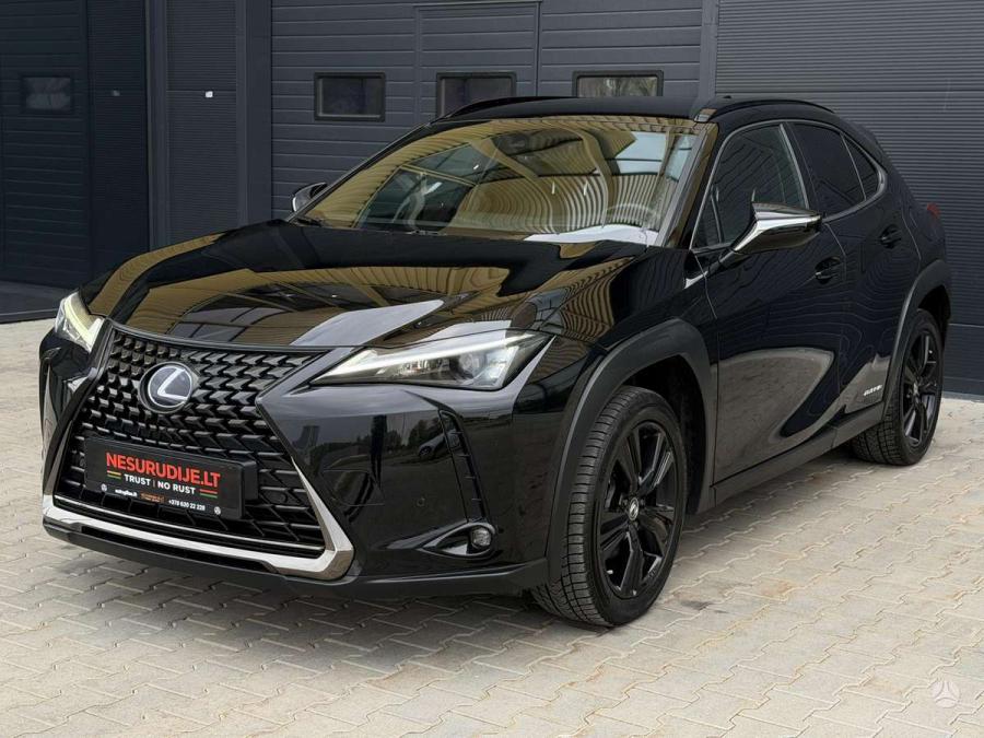 Melns Lexus UX 250h 2022 Viļņa, ar dzinēja tilpumu 1.99 L un nobraukumu 116 tūkst. km par 23999 €, foto 3 vietnē AUTOMOTO.COM.LV
