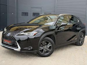 Black Lexus UX 250h 2022 in Vilnius, with an engine capacity of 1.99 L and mileage of 80 thousand km for 23999 €, photo  on AUTOMOTO.COM.LV