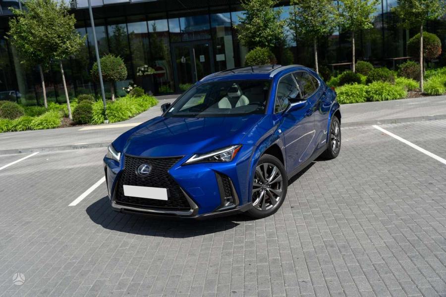Zils Lexus UX 250h 2022 Viļņa, ar dzinēja tilpumu 1.99 L un nobraukumu 23 tūkst. km par 30999 €, foto 15 vietnē AUTOMOTO.COM.LV