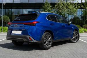 Zils Lexus UX 250h 2022 Viļņa, ar dzinēja tilpumu 1.99 L un nobraukumu 23 tūkst. km par 30999 €, foto 16 vietnē AUTOMOTO.COM.LV
