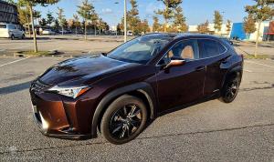 Brūns Lexus UX 250h 2020 Klaipėda, ar dzinēja tilpumu 1.99 L un nobraukumu 65 tūkst. km par 24800 €, foto 1 vietnē AUTOMOTO.COM.LV
