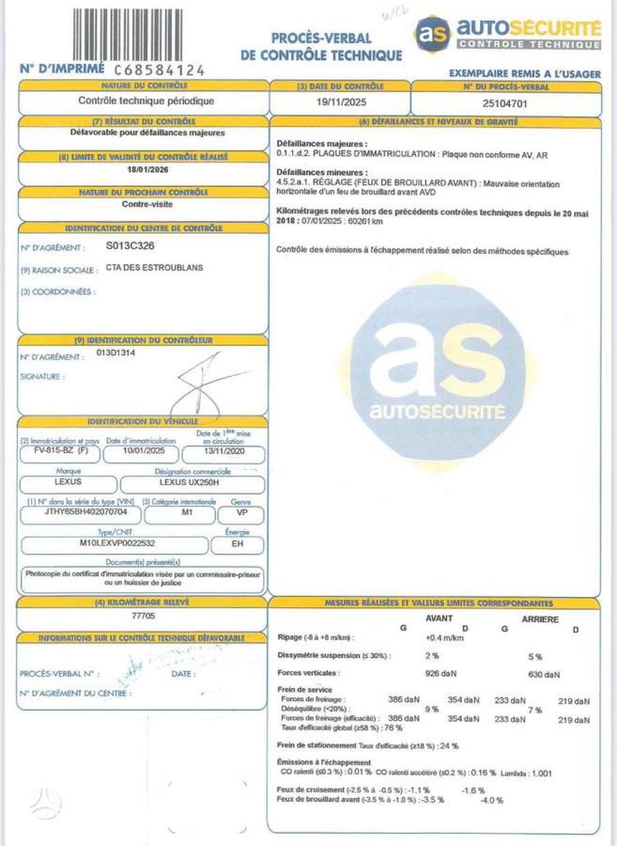 Lexus UX 250h 2020 Viļņa, ar dzinēja tilpumu 2.00 L un nobraukumu 81 tūkst. km par 22500 €, foto 6 vietnē AUTOMOTO.COM.LV