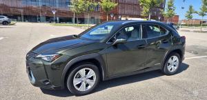 Zaļš Lexus UX 250h 2021 Klaipėda, ar dzinēja tilpumu 1.99 L un nobraukumu 94 tūkst. km par 23600 €, foto 13 vietnē AUTOMOTO.COM.LV