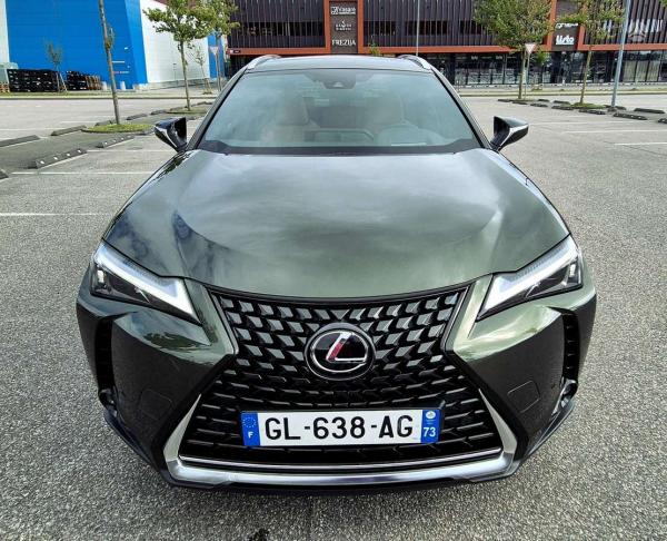 Zaļš Lexus UX 250h 2023 Klaipėda, ar dzinēja tilpumu 1.99 L un nobraukumu 82 tūkst. km par 27951 €, foto 9 vietnē AUTOMOTO.COM.LV