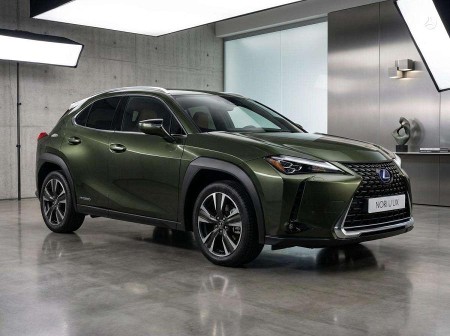 Zaļš Lexus UX 250h 2020 Kauņa, ar dzinēja tilpumu 1.99 L un nobraukumu 114 tūkst. km par 22600 €, foto 6 vietnē AUTOMOTO.COM.LV