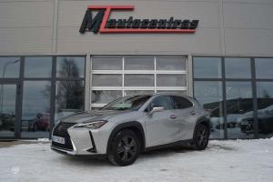 Grey Lexus UX 250h 2019 in Vilnius, with an engine capacity of 1.99 L and mileage of 130 thousand km for 21000 €, photo  on AUTOMOTO.COM.LV