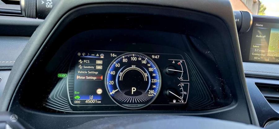 Pelēks Lexus UX 250h 2020 Viļņa, ar dzinēja tilpumu 1.99 L un nobraukumu 45 tūkst. km par 23850 €, foto 13 vietnē AUTOMOTO.COM.LV