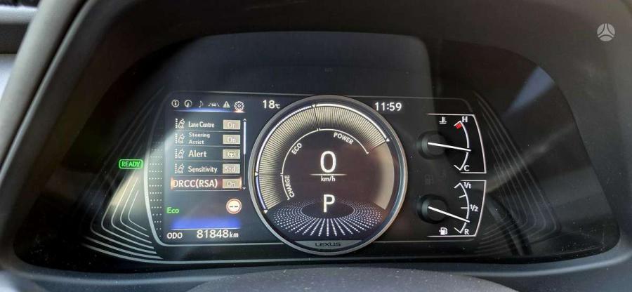 Pelēks Lexus UX 250h 2020 Viļņa, ar dzinēja tilpumu 1.99 L un nobraukumu 82 tūkst. km par 23850 €, foto 12 vietnē AUTOMOTO.COM.LV