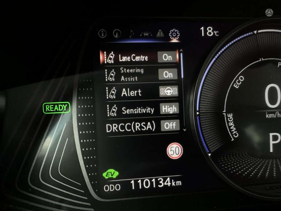 Pelēks Lexus UX 250h 2020 Viļņa, ar dzinēja tilpumu 2.00 L un nobraukumu 110 tūkst. km par 22550 €, foto 9 vietnē AUTOMOTO.COM.LV