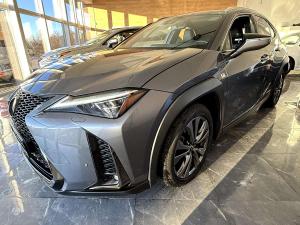 Pelēks Lexus UX 250h 2021 Panevēža, ar dzinēja tilpumu 1.99 L un nobraukumu 108 tūkst. km par 25500 €, foto  vietnē AUTOMOTO.COM.LV
