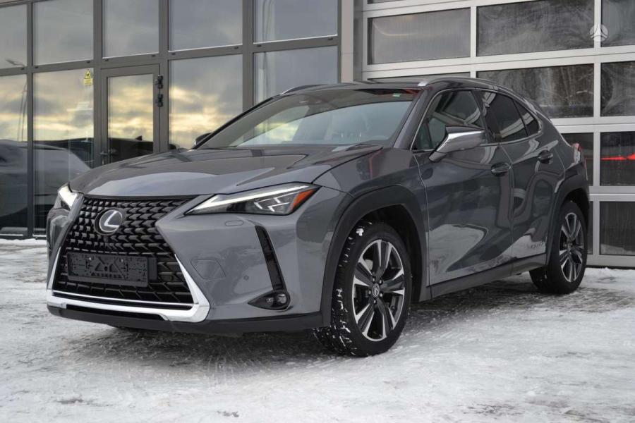 Pelēks Lexus UX 250h 2021 Viļņa, ar dzinēja tilpumu 1.99 L un nobraukumu 96 tūkst. km par 25000 €, foto 2 vietnē AUTOMOTO.COM.LV
