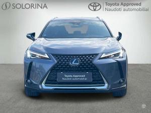 Pelēks Lexus UX 250h 2022 Klaipėda, ar dzinēja tilpumu 1.99 L un nobraukumu 54 tūkst. km par 25700 €, foto  vietnē AUTOMOTO.COM.LV