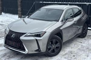 Pelēks Lexus UX 250h 2023 Utena, ar dzinēja tilpumu 1.99 L un nobraukumu 17 tūkst. km par 29750 €, foto  vietnē AUTOMOTO.COM.LV