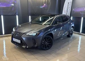 Pelēks Lexus UX 250h 2023 Avižieniai, ar dzinēja tilpumu 2.00 L un nobraukumu 47 tūkst. km par 31750 €, foto  vietnē AUTOMOTO.COM.LV