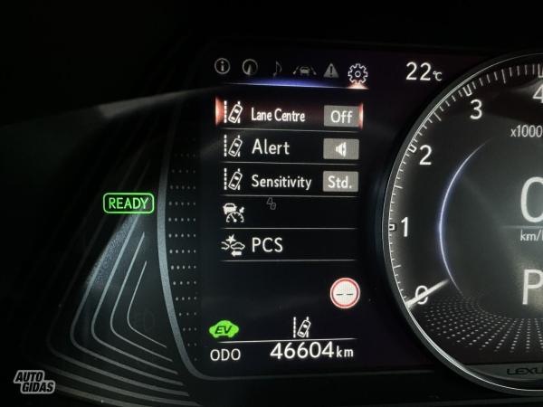 Grey Lexus UX 250h 2023 in Avizieniai, with an engine capacity of 2.00 L and mileage of 47 thousand km for 31750 €, photo 9 on AUTOMOTO.COM.LV