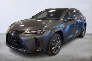 Pelēks Lexus UX 250h 2023 Viļņa, ar dzinēja tilpumu 1.99 L un nobraukumu 38 tūkst. km par 31000 €, foto  vietnē AUTOMOTO.COM.LV