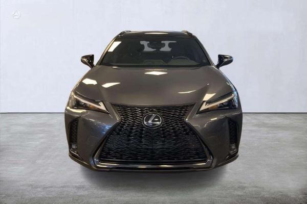 Grey Lexus UX 250h 2023 in Vilnius, with an engine capacity of 1.99 L and mileage of 38 thousand km for 31000 €, photo 3 on AUTOMOTO.COM.LV