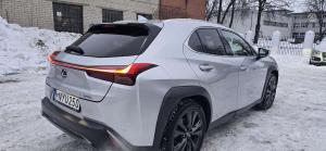 Grey Lexus UX 250h 2019 in Klaipeda, with an engine capacity of 2.00 L and mileage of 95 thousand km for 23500 €, photo 2 on AUTOMOTO.COM.LV