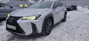 Grey Lexus UX 250h 2019 in Klaipeda, with an engine capacity of 2.00 L and mileage of 95 thousand km for 23500 €, photo 4 on AUTOMOTO.COM.LV