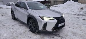 Grey Lexus UX 250h 2019 in Klaipeda, with an engine capacity of 2.00 L and mileage of 95 thousand km for 23500 €, photo 6 on AUTOMOTO.COM.LV