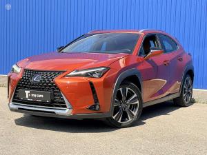 Orange Lexus UX 250h 2022 in Kaunas, with an engine capacity of 1.99 L and mileage of 45 thousand km for 29900 €, photo  on AUTOMOTO.COM.LV