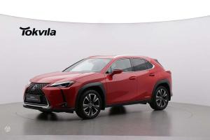 Sarkans Lexus UX 250h 2019 Viļņa, ar dzinēja tilpumu 1.99 L un nobraukumu 93 tūkst. km par 24900 €, foto  vietnē AUTOMOTO.COM.LV