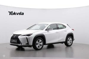 White Lexus UX 250h 2022 in Vilnius, with an engine capacity of 1.99 L and mileage of 44 thousand km for 26900 €, photo  on AUTOMOTO.COM.LV