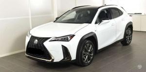 White Lexus UX 250h 2022 in Vilnius, with an engine capacity of 1.99 L and mileage of 44 thousand km for 30500 €, photo  on AUTOMOTO.COM.LV