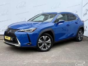 Zils Lexus UX 300e 2022 Klaipėda, ar dzinēja tilpumu 0.00 L un nobraukumu 34 tūkst. km par 24900 €, foto  vietnē AUTOMOTO.COM.LV