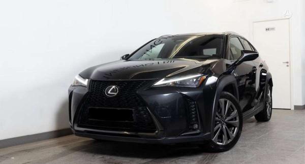 Black Lexus UX 300h 2024 in Vilnius, with an engine capacity of 1.99 L and mileage of 33 thousand km for 34900 €, photo 3 on AUTOMOTO.COM.LV