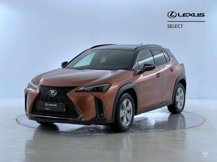 Brūns Lexus UX 300h 2025 Viļņa, ar dzinēja tilpumu 1.99 L un nobraukumu 8 tūkst. km par 39900 €, foto 1 vietnē AUTOMOTO.COM.LV