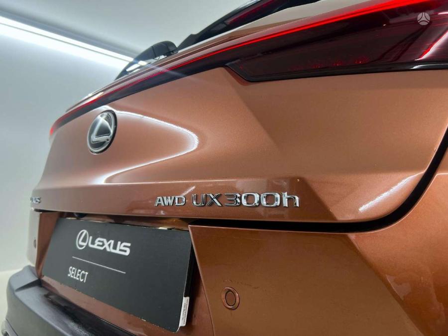 Brūns Lexus UX 300h 2025 Viļņa, ar dzinēja tilpumu 1.99 L un nobraukumu 8 tūkst. km par 39900 €, foto 20 vietnē AUTOMOTO.COM.LV