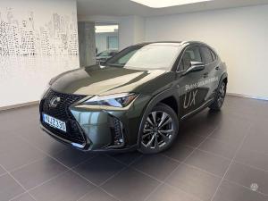 Green Lexus UX 300h 2025 in Kaunas, with an engine capacity of 1.99 L and mileage of 5 thousand km for 44300 €, photo  on AUTOMOTO.COM.LV