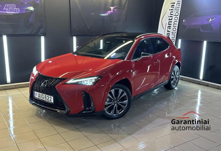 Sarkans Lexus UX 300h 2024 Avižieniai, ar dzinēja tilpumu 2.00 L un nobraukumu 6 tūkst. km par 42550 €, foto 1 vietnē AUTOMOTO.COM.LV