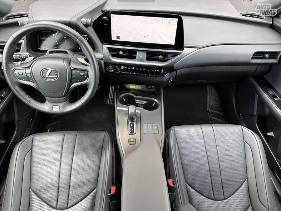 Red Lexus UX 300h 2024 in Avizieniai, with an engine capacity of 2.00 L and mileage of 4 thousand km for 40750 €, photo 4 on AUTOMOTO.COM.LV