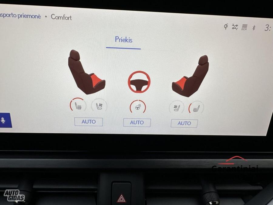 Red Lexus UX 300h 2024 in Avizieniai, with an engine capacity of 2.00 L and mileage of 4 thousand km for 40750 €, photo 21 on AUTOMOTO.COM.LV