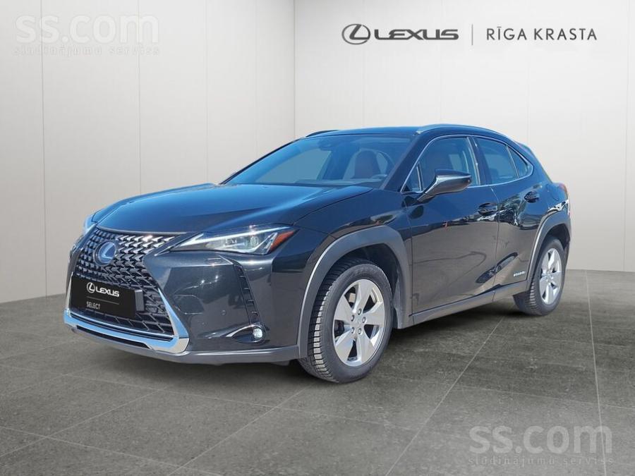 Melns Lexus UX 2020 Rīga, ar dzinēja tilpumu 2.00 L un nobraukumu 95 tūkst. km par 26900 €, foto 1 vietnē AUTOMOTO.COM.LV