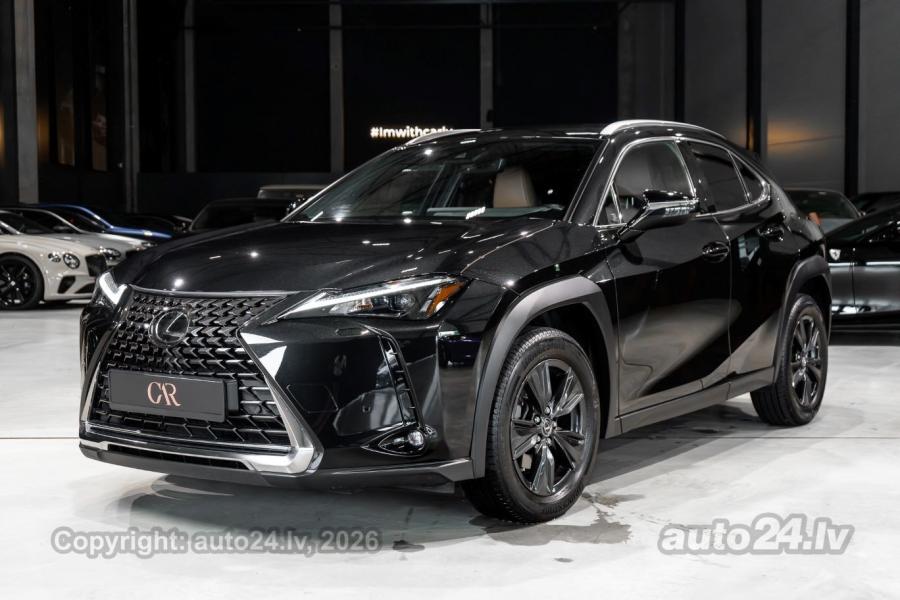 Melns Lexus UX 2023 Rīga, ar dzinēja tilpumu 2.00 L un nobraukumu 35 tūkst. km par 34500 €, foto 1 vietnē AUTOMOTO.COM.LV