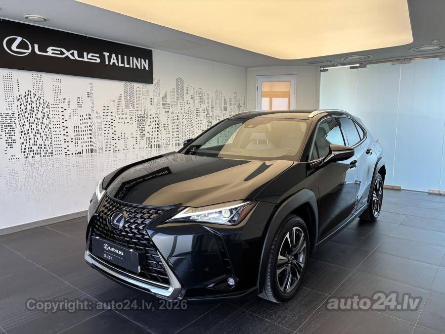 Melns Lexus UX 2021 Tallina, ar dzinēja tilpumu 2.00 L un nobraukumu 63 tūkst. km par 27900 €, foto 1 vietnē AUTOMOTO.COM.LV