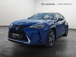 Blue Lexus UX 2021 in Riga, with an engine capacity of 2.00 L and mileage of 117 thousand km for 19900 €, photo  on AUTOMOTO.COM.LV