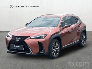 Brown Lexus UX 2025 in Riga, with an engine capacity of 2.00 L and mileage of 7 thousand km for 41900 €, photo  on AUTOMOTO.COM.LV