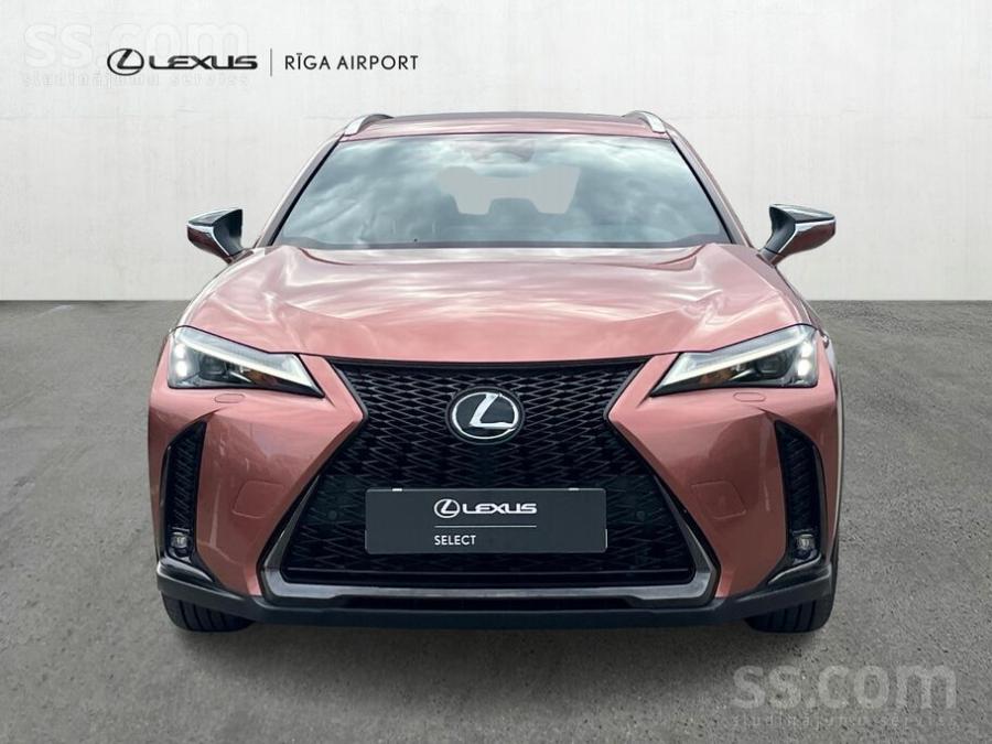 Brown Lexus UX 2025 in Riga, with an engine capacity of 2.00 L and mileage of 7 thousand km for 41900 €, photo 6 on AUTOMOTO.COM.LV